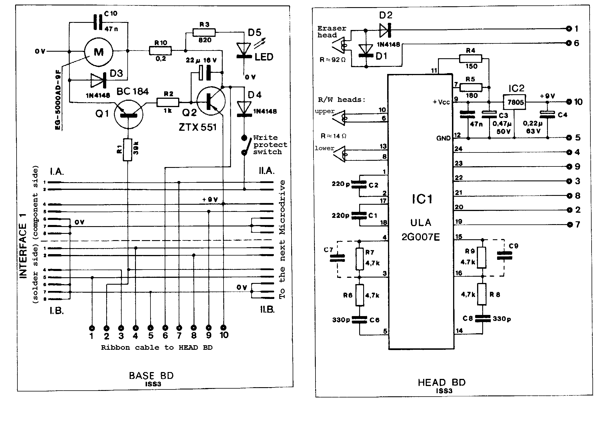 Sinclair Interface 1 - Technical Specs